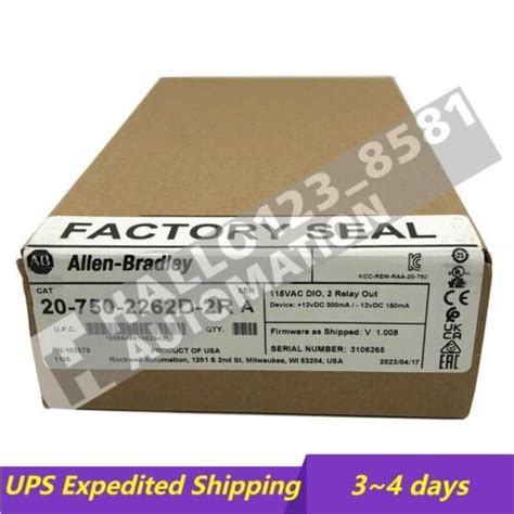 20 750 2262d 2r powerflex 750 115v ac io option module 207502262d2r ebay