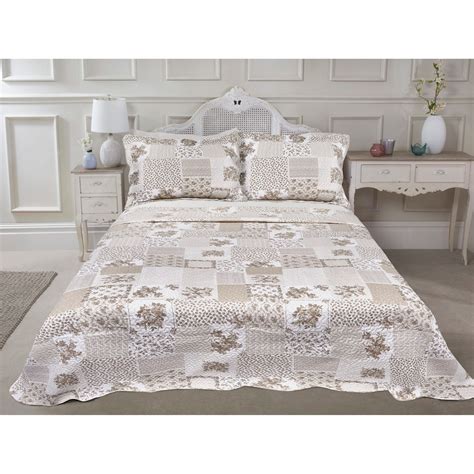 Emma Barclay Cotswold Quilted Patchwork Bedspread Set Bedspreads