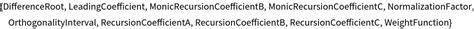 Orthogonalpolynomialdata Wolfram Function Repository