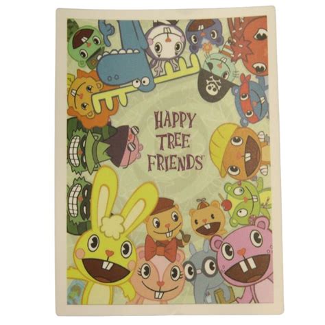 Group Image Toothy Cuddles Giggles Lumpy Flaky Pop Happy Tree Friends
