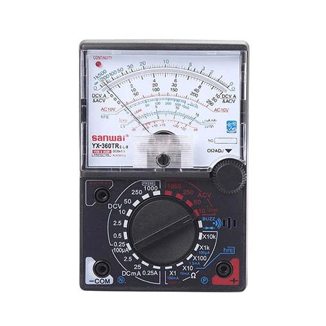 Yx 360tr Mini Analog Multimeter Ac Dc Needle Type Universal Meter Pointer Display Voltmeter