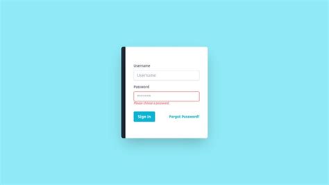 Cute Login Tailwindcss