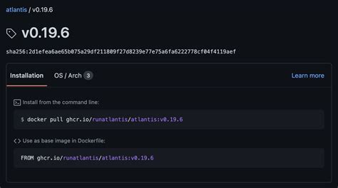 V0 19 5 Images Pushed With The Wrong Platform · Issue 2371 · Runatlantis Atlantis · Github