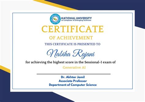 Generativeai Aiexcellence Fast Fastislamabad Akhtar Jamil 13