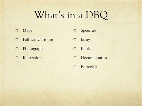 PPT The DBQ On The AP Test PowerPoint Presentation Free Download ID