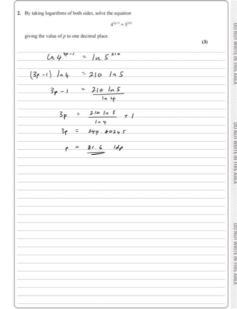 Solving an Ln Equation in Two Variables - lucox.cl