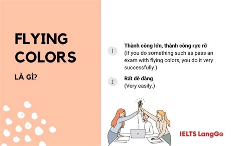 Flying Color là gì Tìm hiểu ý nghĩa và cách sử dụng