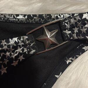 Victorias Secret Swim Victorias Secret Black Bikini With Silver