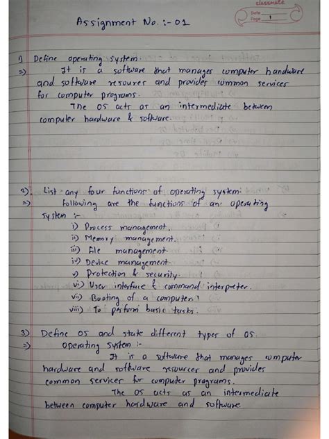 Os Assignment 01 Pdf