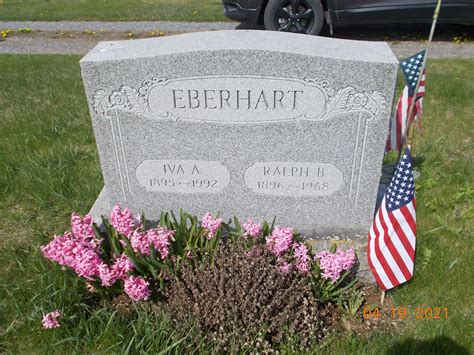 Ralph Bernard Eberhart 1896 1968 Mémorial Find A Grave