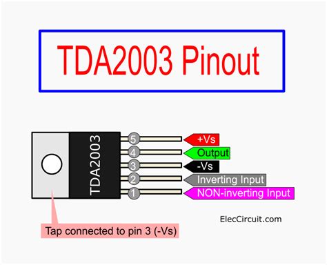Tda2003 10w Audio Amplifier Circuit