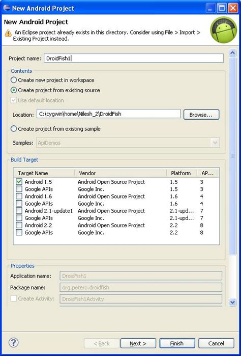 Eclipse Unable To Get System Library For Project After I Upgraded To Android SDK And ADT