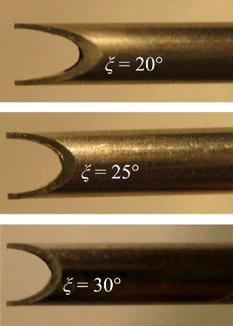 Figure 3 From Modeling Of The Plane Needle Cutting Edge Rake And Inclination Angles For Biopsy