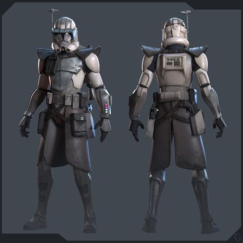 Art Of Vexod14 Star Wars Redemption Clone Troopers Phase Ii