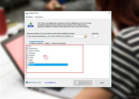 Applinet Exportar De CSV A Excel Con CSVtool
