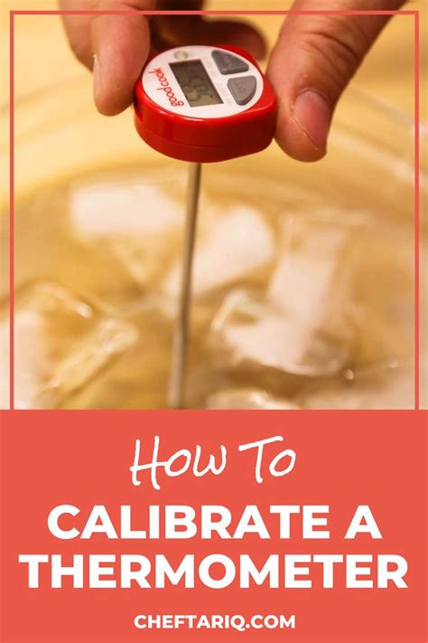 How To Calibrate A Thermometer Chef Tariq Food Blog Food