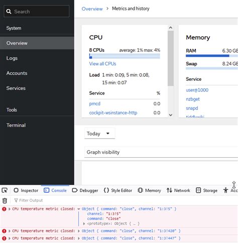 No Cpu Temperature Showing · Issue 18799 · Cockpit Projectcockpit · Github