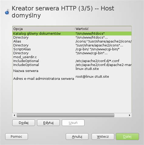 Serwer Apache Php Mysql Opensuse Portal Użytkowników