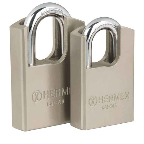 Candados De Máxima Seguridad De Acero Hermex Anti Ganzúa