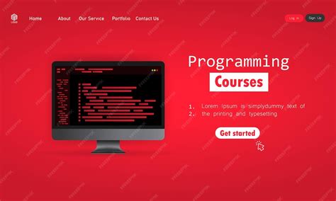 Premium Vector Programming Courses Illustration Cyber Education