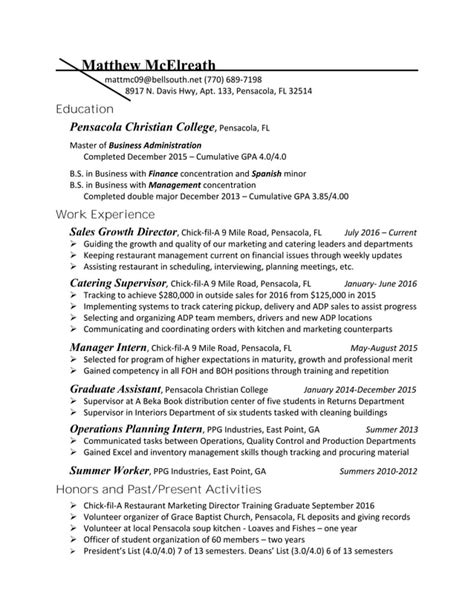 Matt Mcelreath Resume Pdf Business Business And Finance
