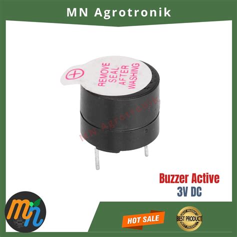 Jual Buzzer Speaker Active 3v 3 3v 12x9 5mm For Arduino Uno Mega Mini Esp Nodemcu Dll Shopee