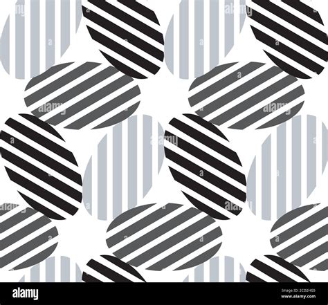 seamless texture with black segments ellipse stock vector image and art