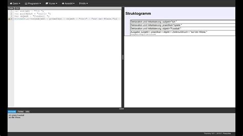 Variablen In Javascript Mit Thommy Youtube