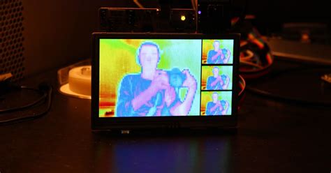 The Resistor Network Flir Lepton Thermal Imaging Sensor Gameduino