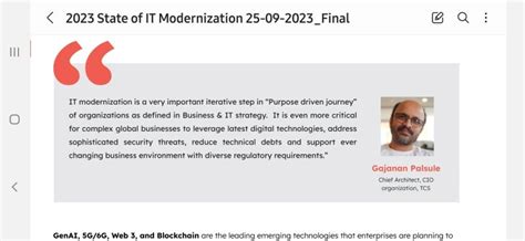 Gajanan Palsule On Linkedin Itmodernization