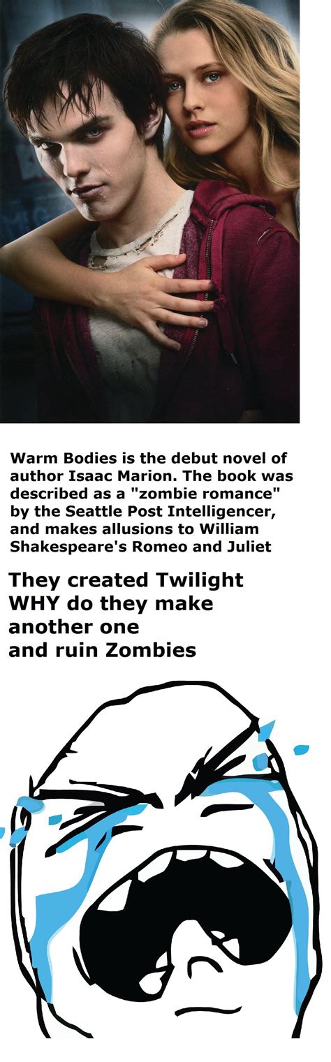 warm Bodies Is The Debut Novel Of Author Isaac Marion The Book Was
