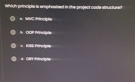 Which Principle Is Emphasized In The Project Studyx