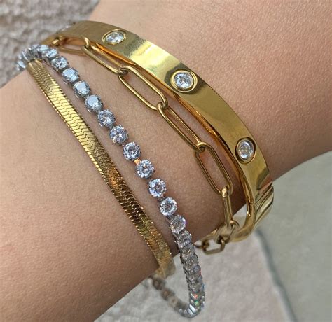 Waterproof Bracelets Tarnish Free Gold And Silver Mai Désirée