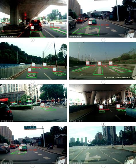 Detection Results Of Road Markings Download Scientific Diagram