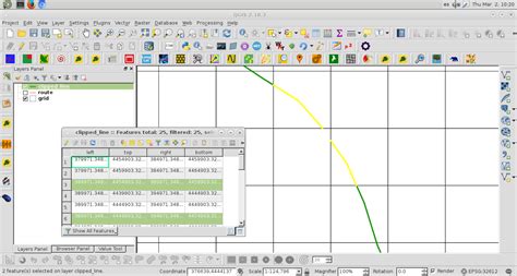 Clip Lines To Grid Using Pyqgis Geographic Information Systems Stack