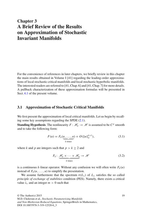Pdf A Brief Review Of The Results On Approximation Of Stochastic