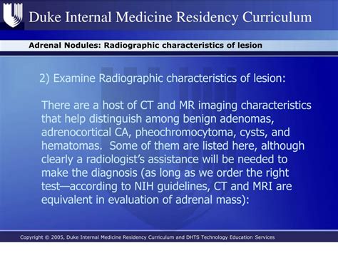 Ppt Approach To The Incidental Adrenal Nodule Powerpoint Presentation