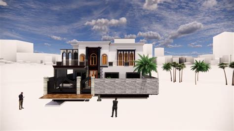 I Am Happy To Share My Work On The 3d Bim Modelling Of 1 Kanal House