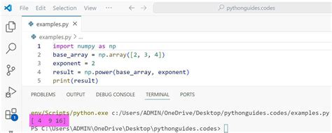 How To Use Exponential Functions In Python