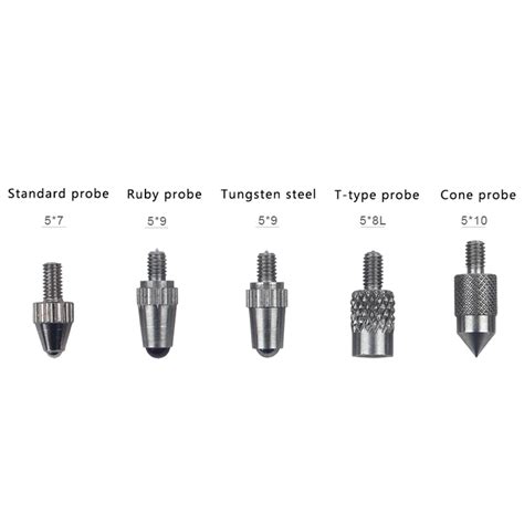 1pc Shaped Probe Dial Test Indicator M2 5 Thread T Grandado