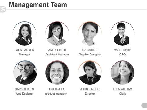 Management Team Template Ppt PowerPoint Presentation Layout