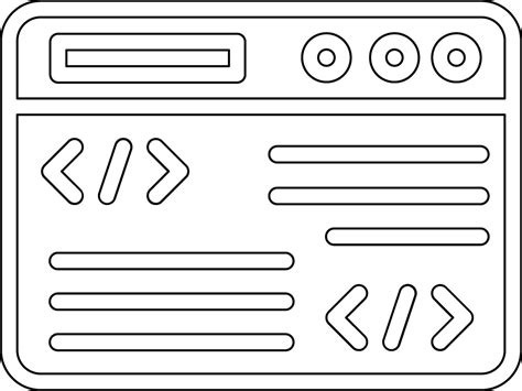 Programming Vector Icon 37302886 Vector Art At Vecteezy