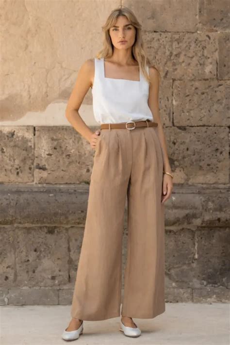 How To Style Beige Linen Pants Without Overthinking It