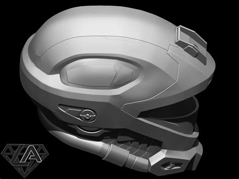 Halo Recon Helmet 3d Model By Lafactorystore