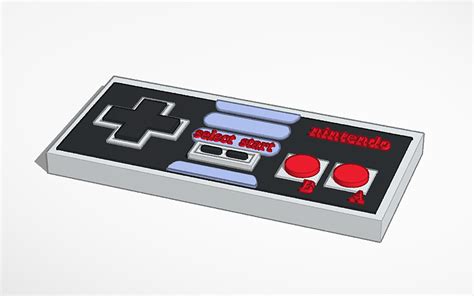 3d Design Nes Controller Tinkercad