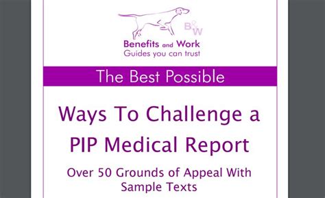 The Best Possible Ways To Challenge A Pip Medical Report Over Grounds Of Appeal With Sample Texts