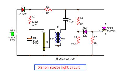 Camera Strobe Light Circuit With Control Strobe Light Circuit With Camera Strobe Light Circuit With Control Strobe Light Circuit With