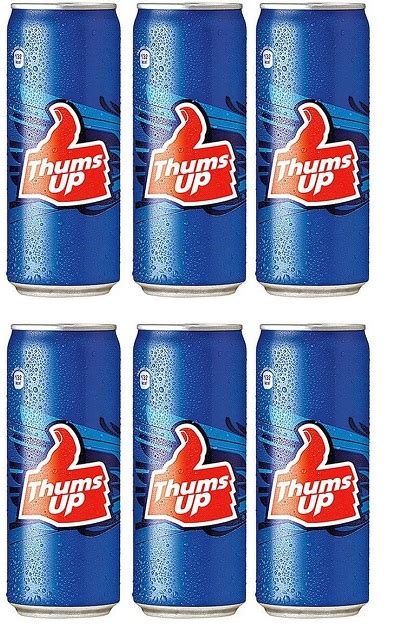 Thums Up Can Soda 6 Pack 300ml Each 44604 Usa