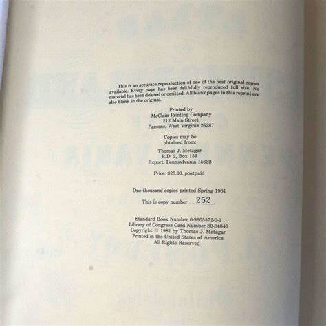 Limited Ed Book Atlas Of Westmoreland County Pennsylvania By S N
