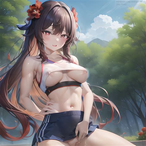 rule 34 ai generated breasts genshin impact gym uniform hu tao
